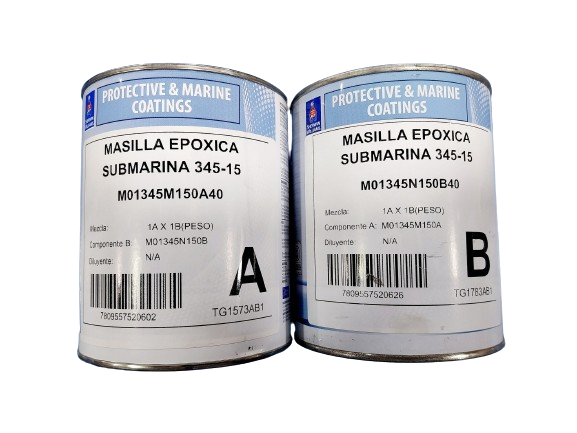 MASILLA EPOXICA SUBMARINA (A-B) :: chiloenautica